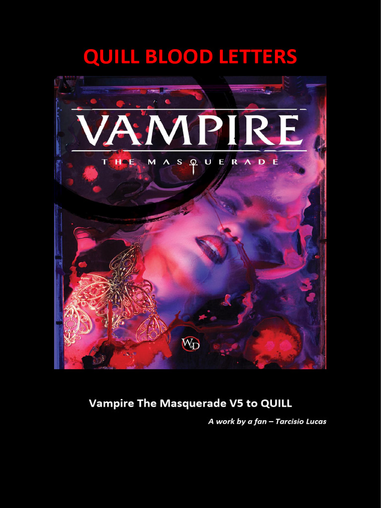 Quill Blood Letters | PDF