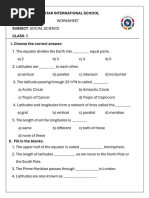 Grade 5 Weather & Climate Guide | PDF | Climate | Weather
