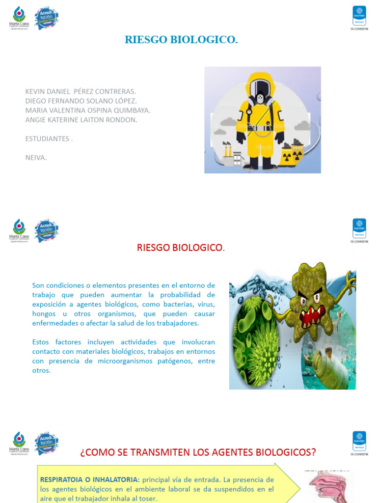 Riesgo Biologico M | PDF | Microorganismo | Especialidades Medicas