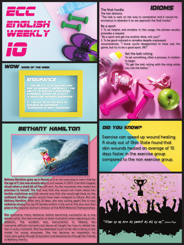 ECC English Weekly 10 | PDF