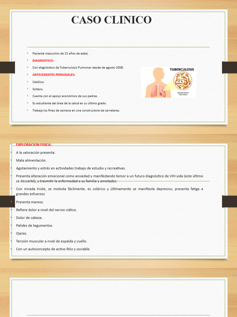Ejemplo de Caso Clinico | PDF | Ansiedad | Estrés (biología)
