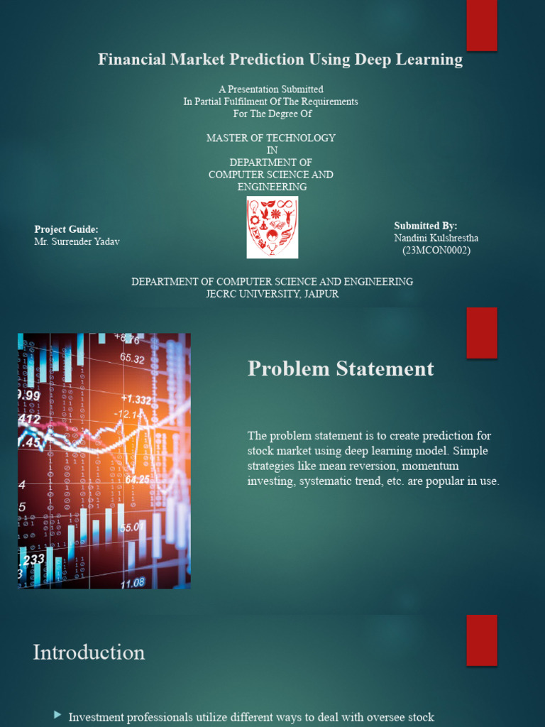 Financial Market Prediction Using Deep Learning | Download Free PDF ... Financial Market Prediction Using Deep Learning | Download Free PDF ...