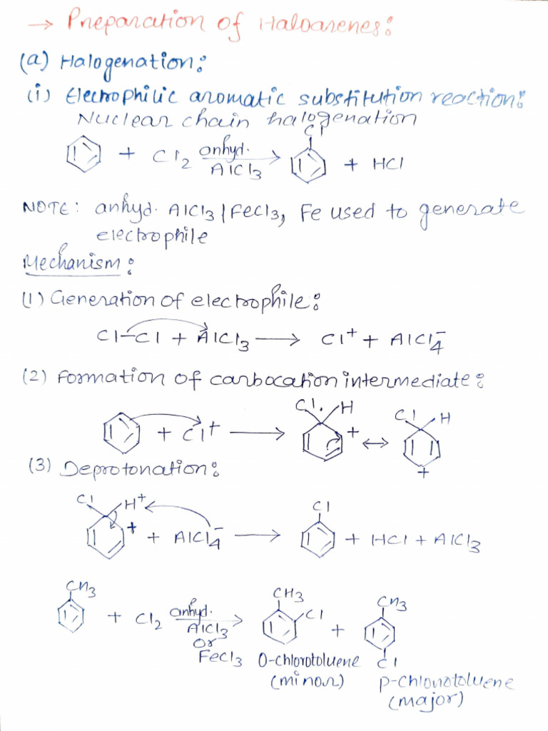 Halo Alkane and Haloarene | PDF | Hydrogen Compounds | Organic Chemistry