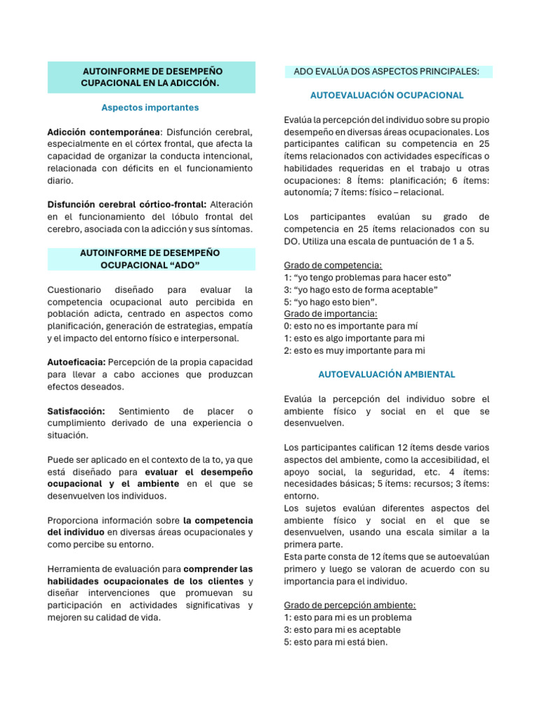 Apunte Topsic-15-16 | PDF | Percepción | Autoeficacia