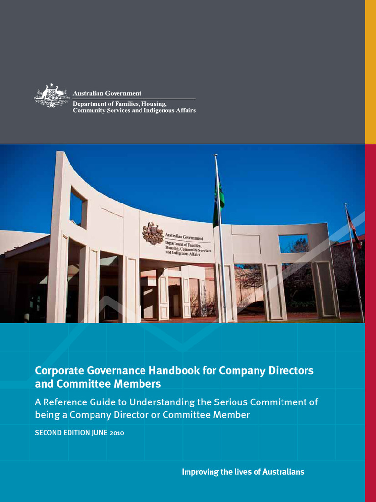 Corporate Governance Handbook | Download Free PDF | Financial Statement ...
