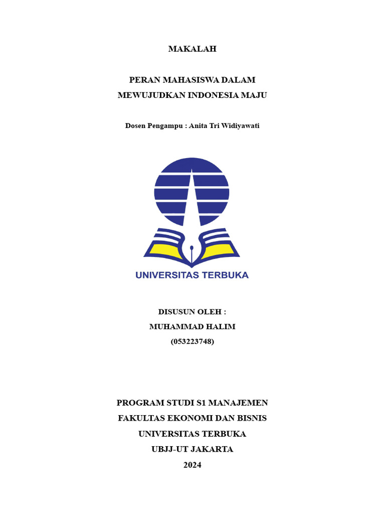 Muhammad Halim Tugas 2 Bahasa Indonesia | PDF