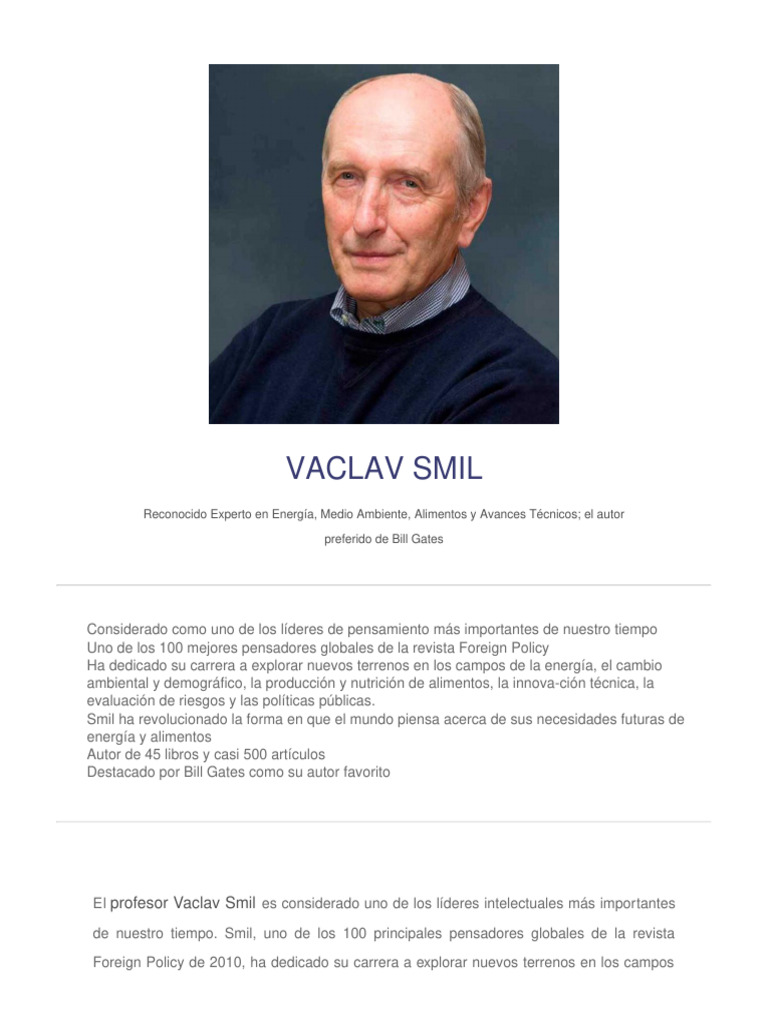 Vaclav Smil | PDF