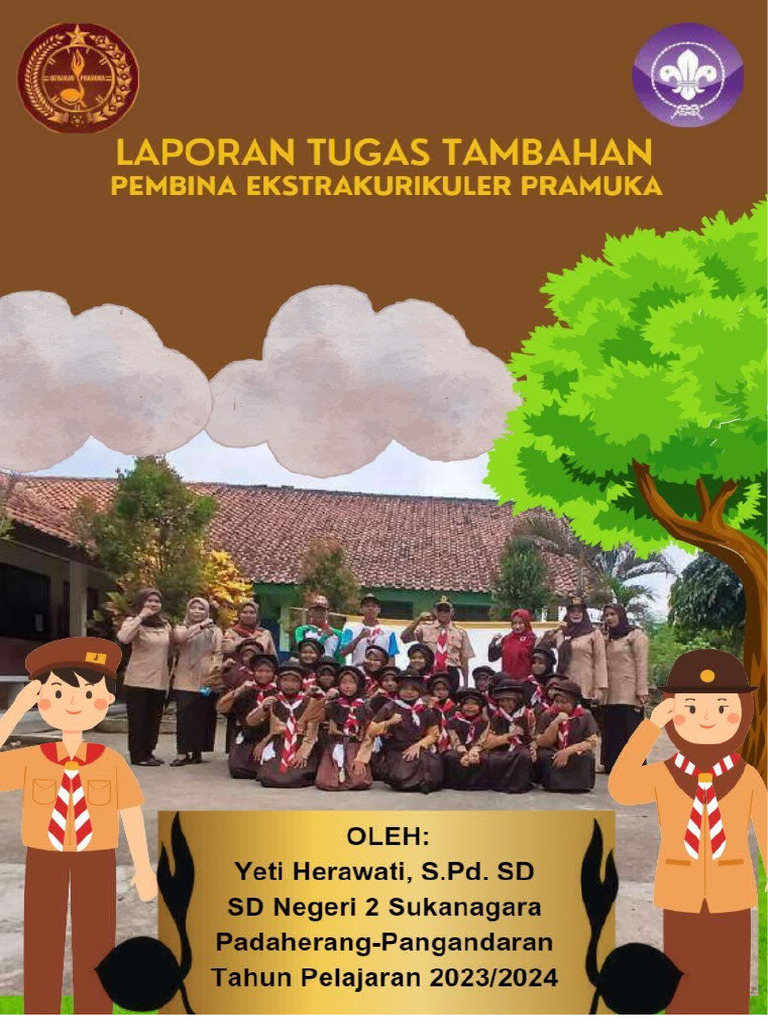 Laporan Tugas Tambahan Pramuka | PDF