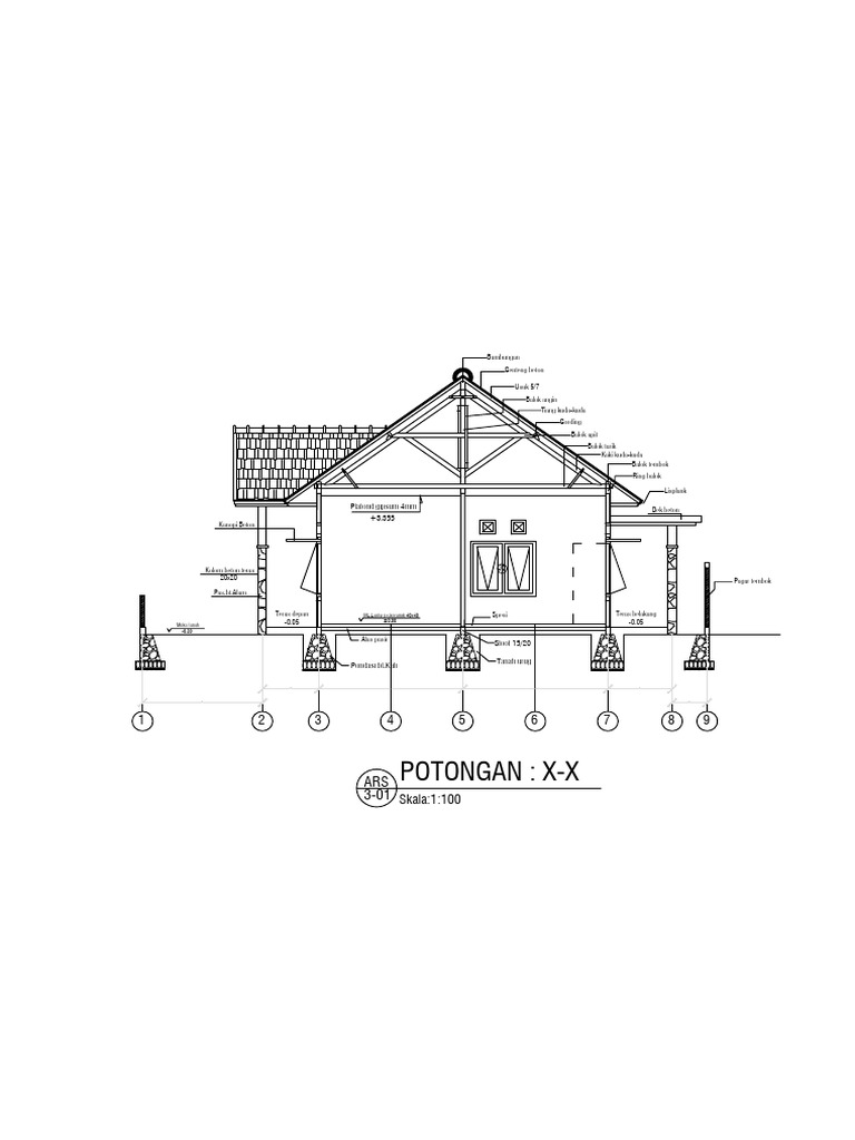 Denah 100 (Ofrit X-DPIB 2) - Model | PDF