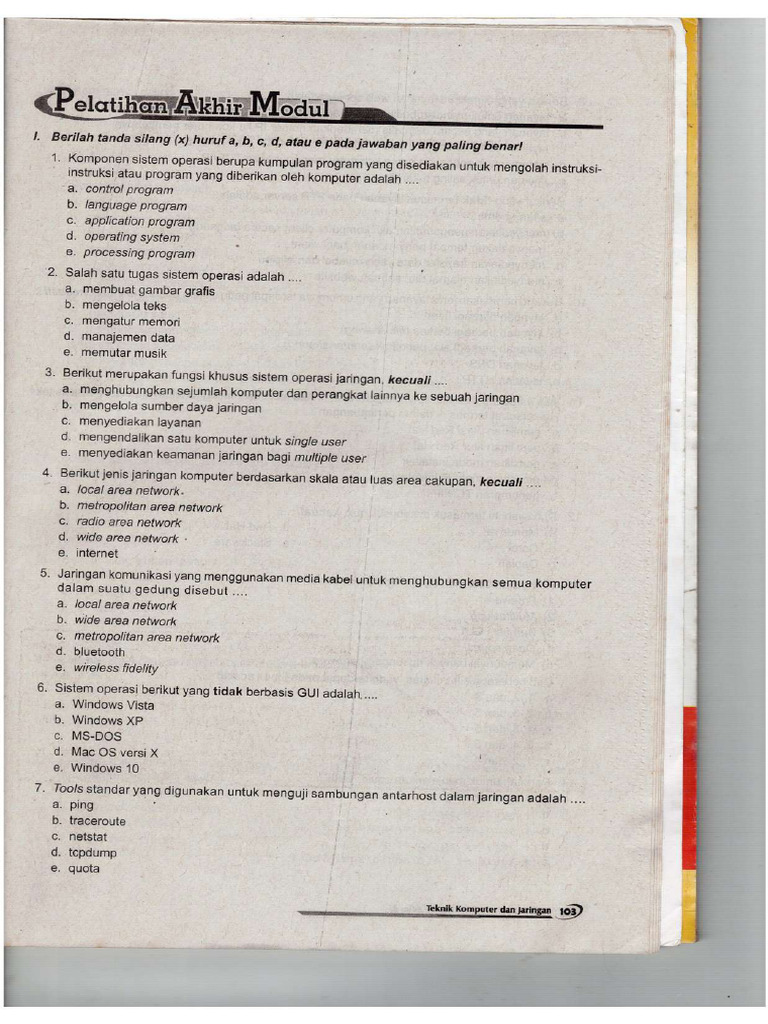 Latihan Pas2 001 | PDF