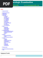 Cranial Nerve Examination OSCE Guide | PDF | Human Anatomy | Human Eye