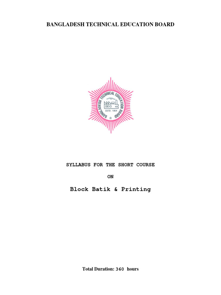 Block Batik - Printing | PDF | Textiles | Human Resource Management