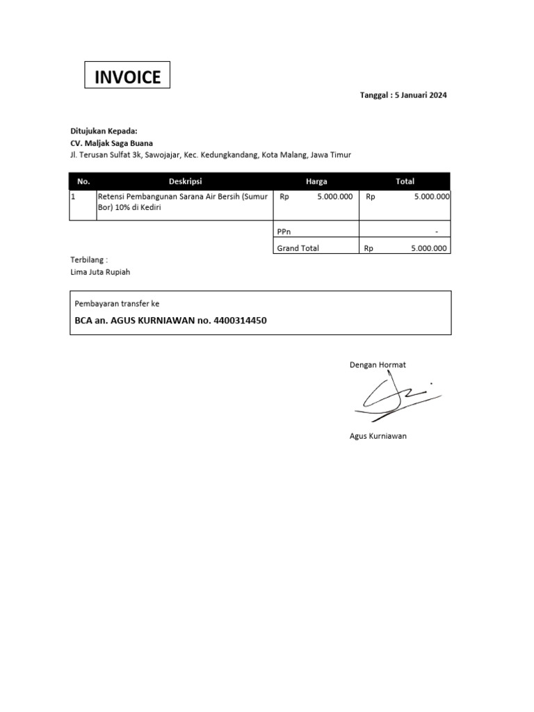 Invoice | PDF