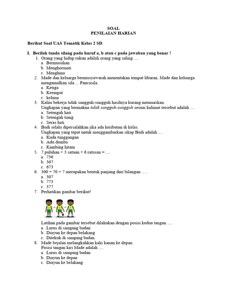 Soal SD | PDF