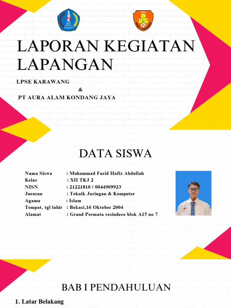 Laporan Sidang PKL | PDF