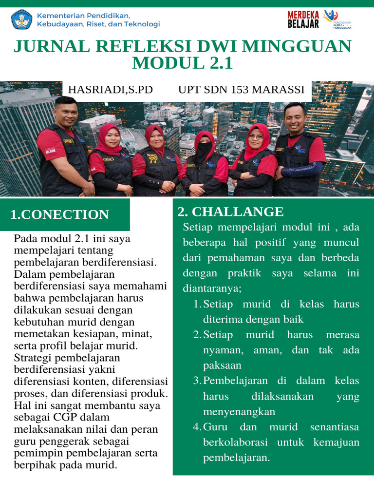 Jurnal Refleksi Dwi Mingguan 2.1 - Compressed | PDF