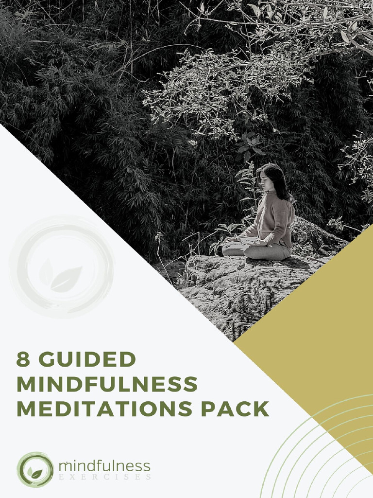 8 Guided Mindfulness Meditations Pack | PDF | Mindfulness | Meditation
