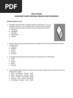 Kumpulan Soal Latihan OSNK Kebumian 2023 COSS | PDF | Sains & Matematika