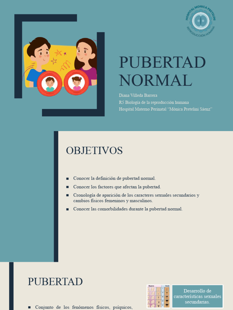 Pubertad: Desarrollo y Factores | PDF | Pubertad | Especialidades Medicas