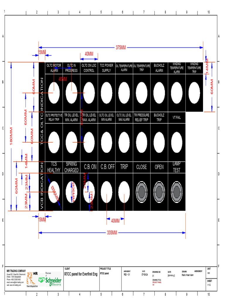 REV-08 STICKER RTCC Panel | PDF
