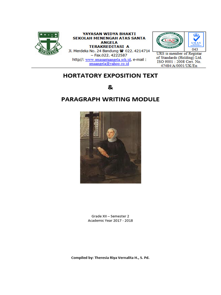 Module Paragraph Writing | PDF | Tobacco Smoking | Addiction