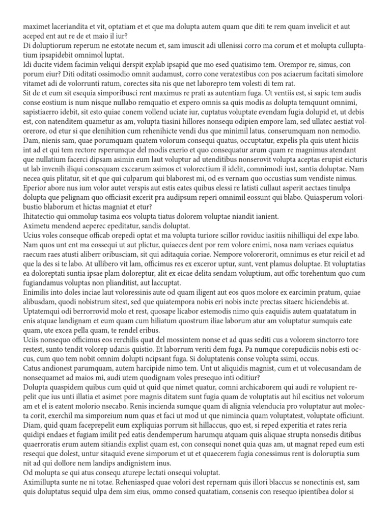 Lorem Ipsum Default Text For Science | PDF