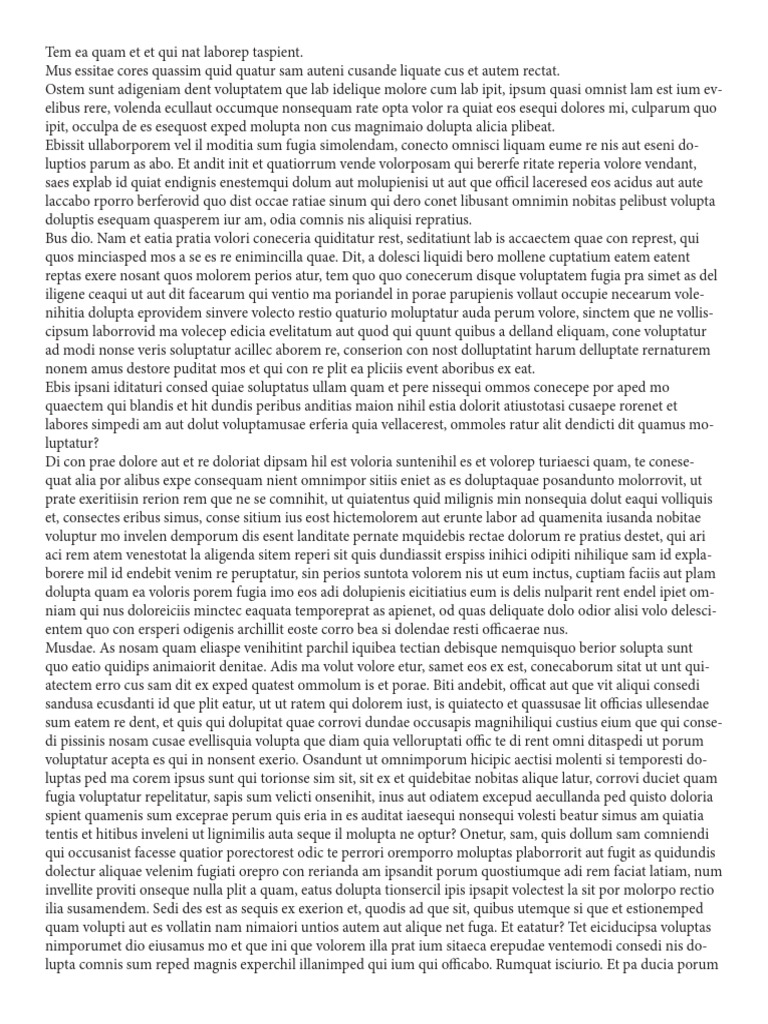 Lorem Ipsum Default Text For Science | PDF