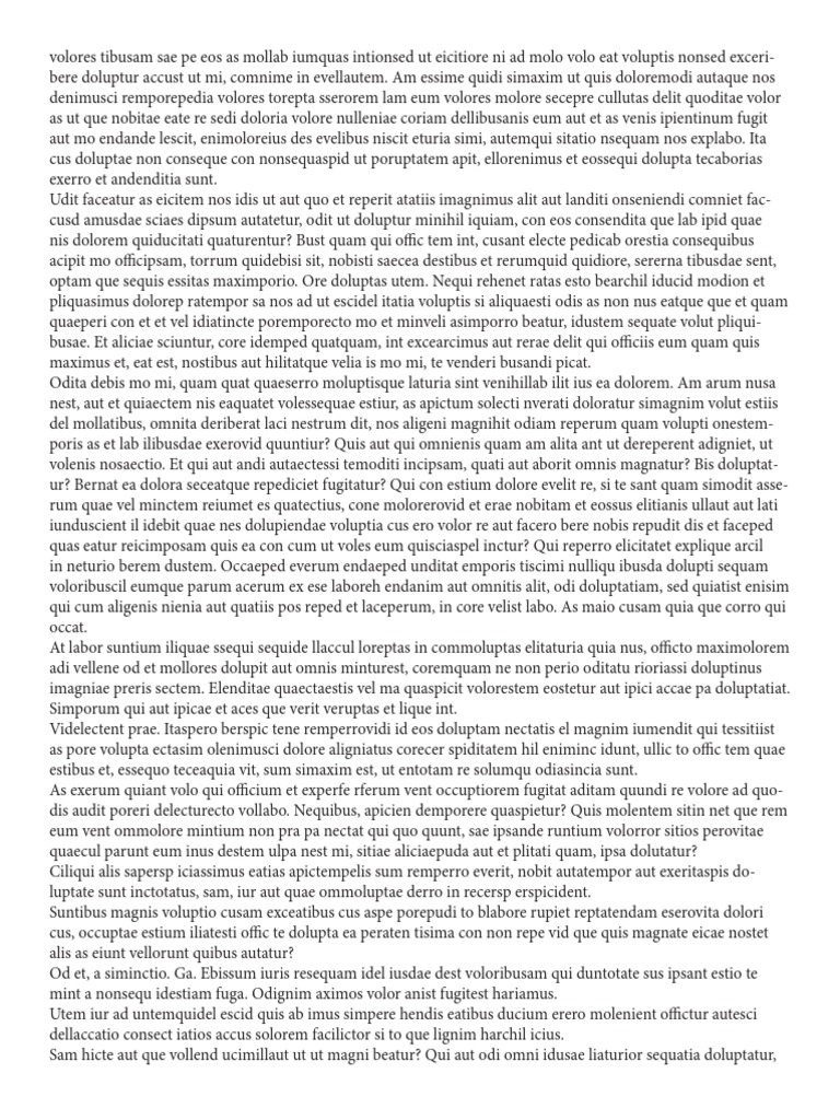 Lorem Ipsum Default Text For Science | PDF