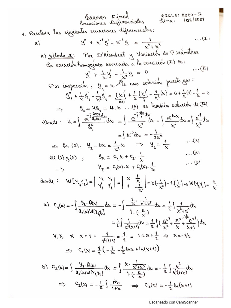 EF 20-2 Solución Arámbulo | PDF