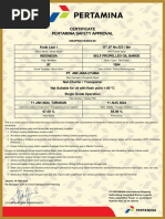 Pedoman Pelaksanaan Vetting Dan Penerbitan Pertamina Safety Approval ...