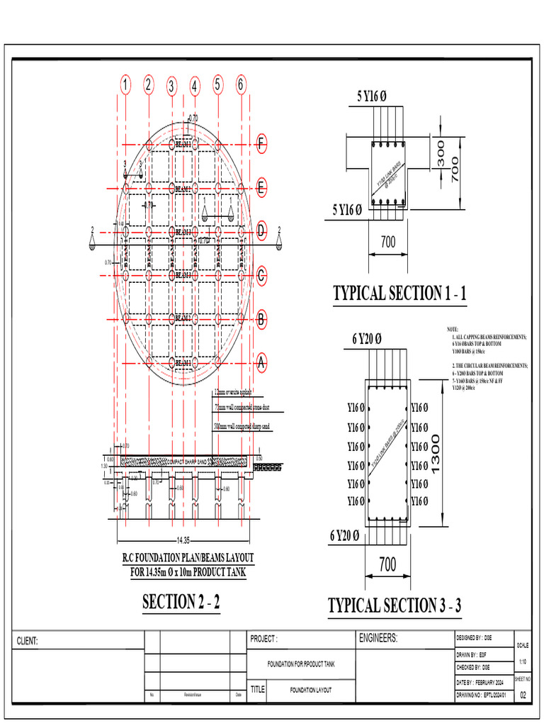 s02 Foundation Layout | PDF