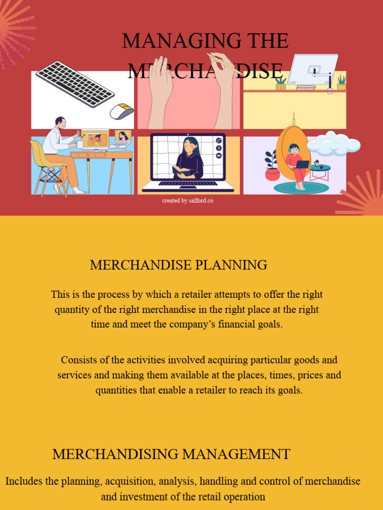 Managing The Merchandise | PDF | Retail | Merchandising