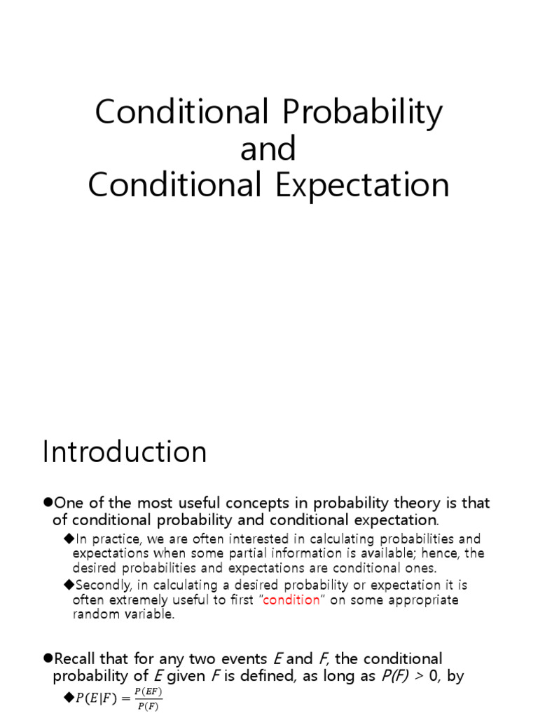 Lecture 3 20240318 | PDF | Expected Value | Probability Distribution