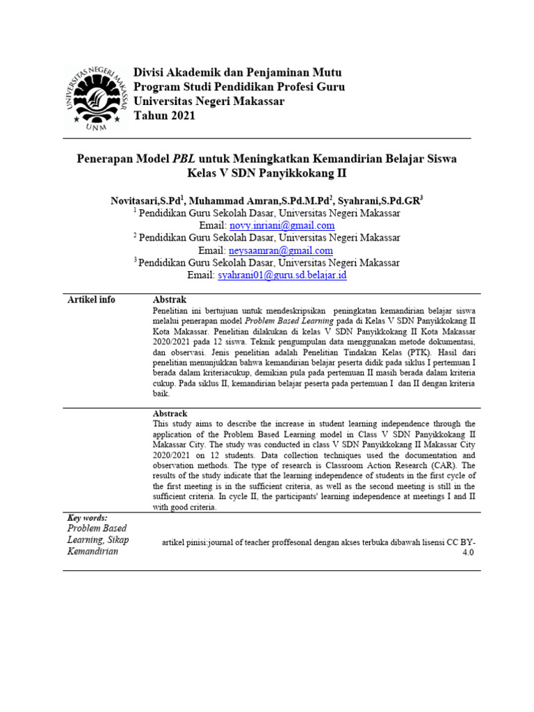 Artikel Novitasari | PDF