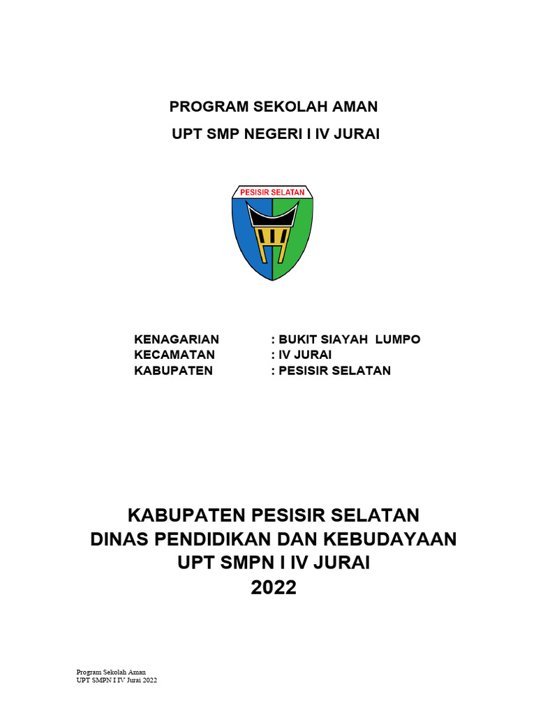 Program Sekolah Aman | PDF