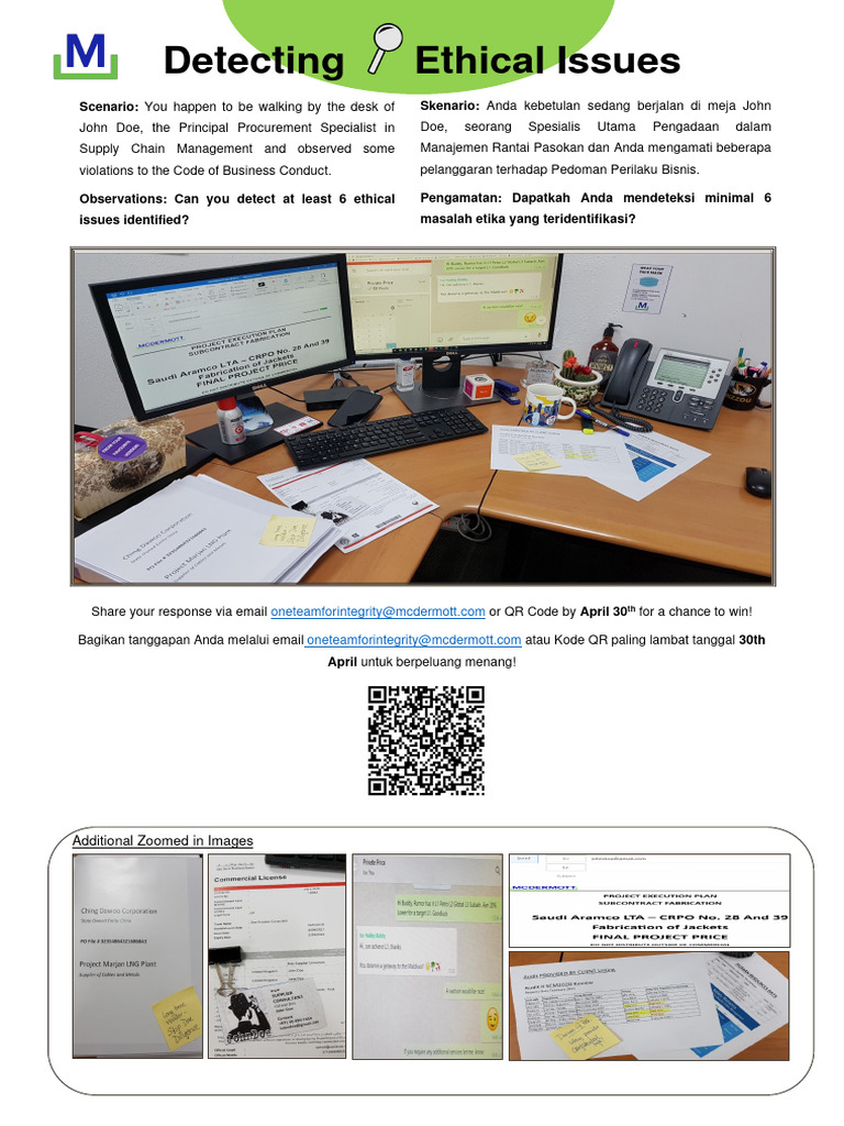 Batam Poster - Detecting Ethical Issues - Fin | PDF | Career & Growth ...