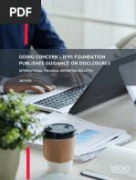 IAASB ISA 570 (Revised 2024), Going Concern Fact Sheet | PDF | Going ...