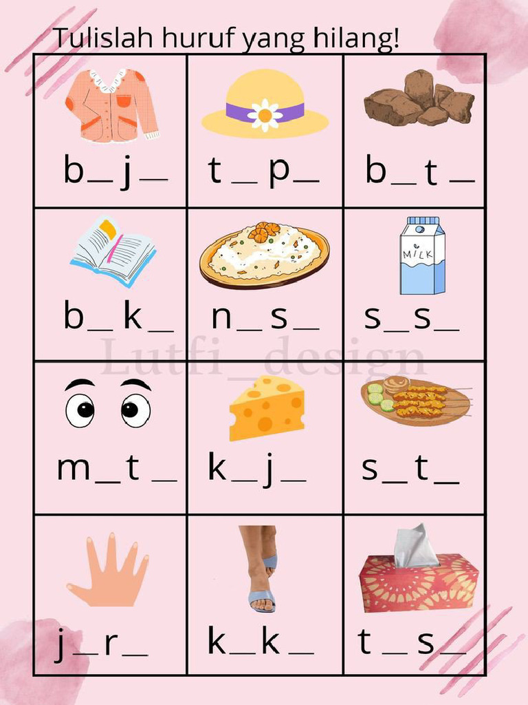 LKPD Melengkapi Kalimat | PDF