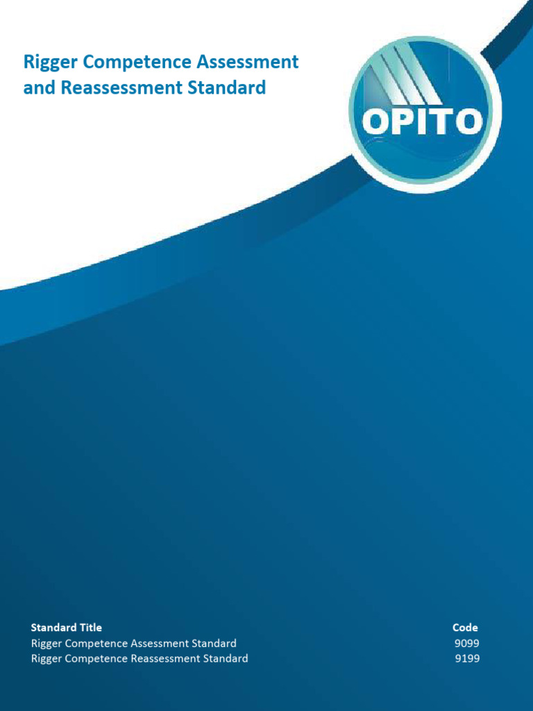 Rigger Competence Assessment Standard | PDF | Educational Assessment ...