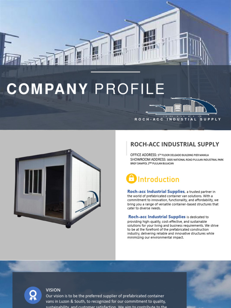 Roch Company Profile Updated | PDF | Business | Natural Environment