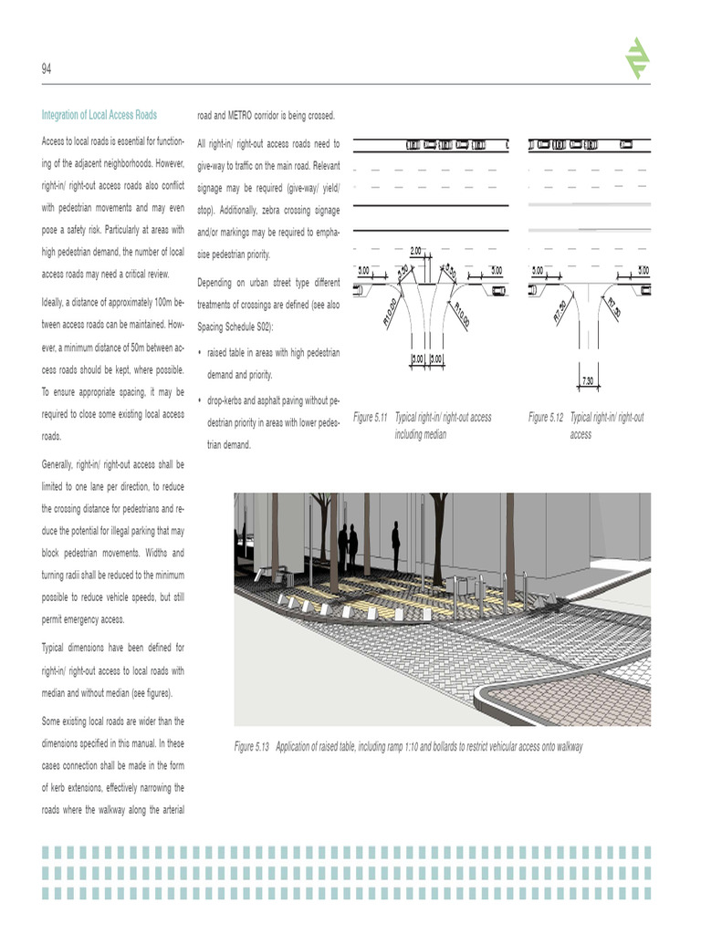 Driveway Transition Standard Example | Download Free PDF | Road | Traffic