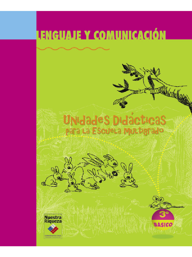 Unidad Didáctica Español 3 Ayuda para El Maestro | PDF
