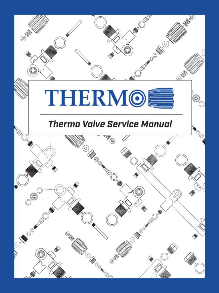 Thermo Valves Manual | PDF | Scuba Diving | Gases