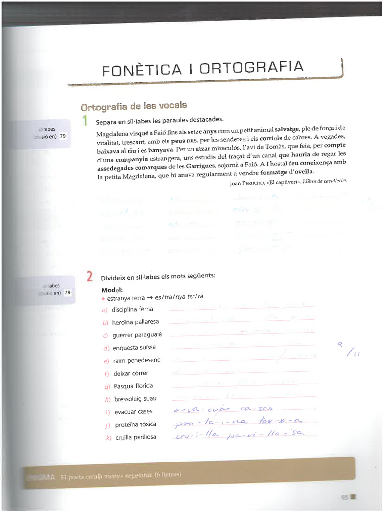 Dossier ortografia català batxillerat Dana Marin (2) | PDF