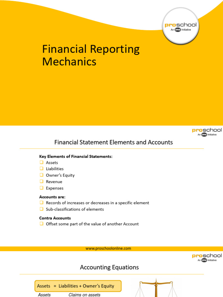 FRA-2-Financial Reporting Mechanics | PDF | Equity (Finance) | Revenue FRA-2-Financial Reporting Mechanics | PDF | Equity (Finance) | Revenue