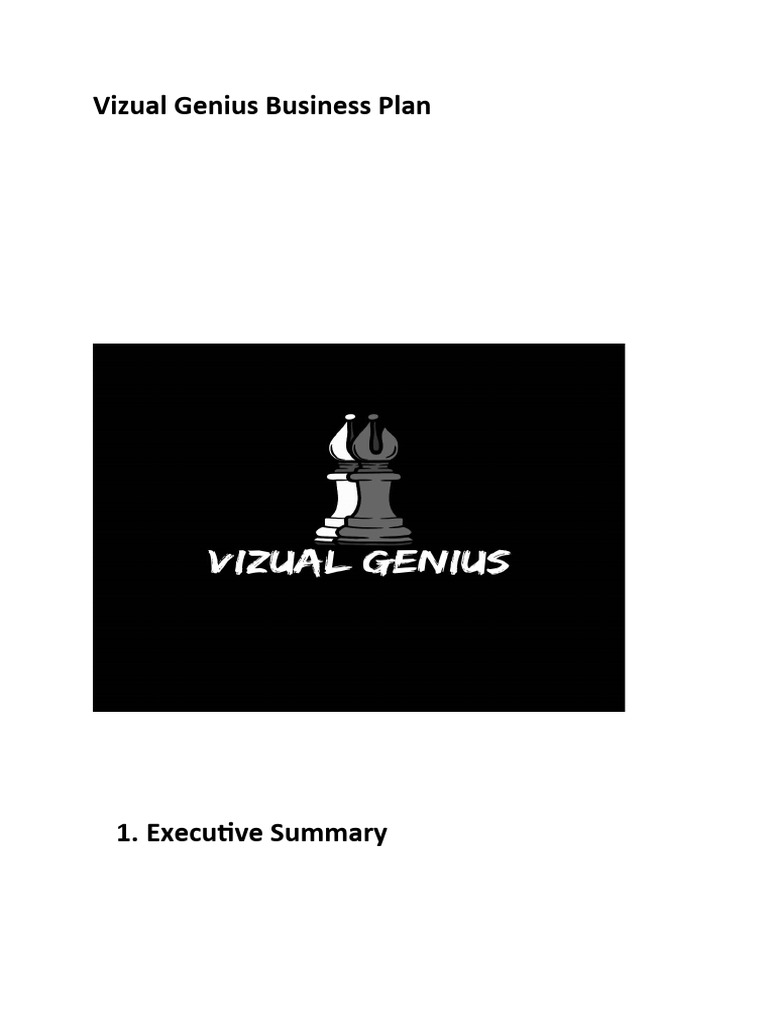 Vizual Genius Graphic Design Plan | PDF | Graphic Design | Brand