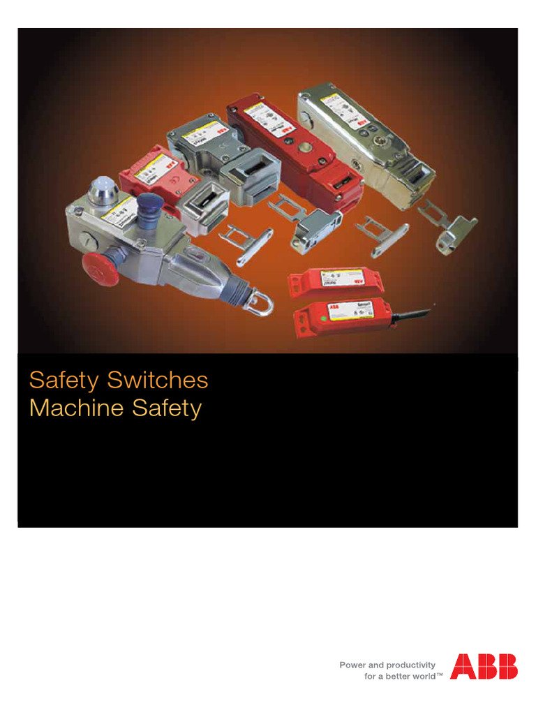ABB Manual Switches de Seguridad | PDF | Switch | Relay