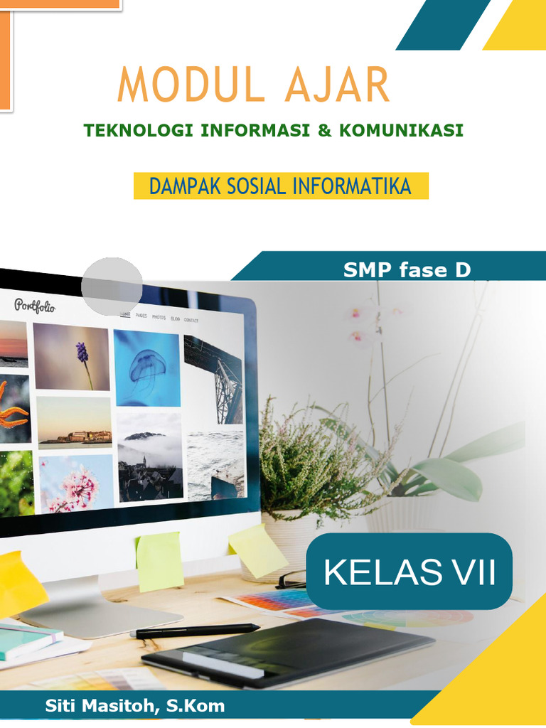 Modul Ajar Materi Dampak Sosial Informatika | PDF