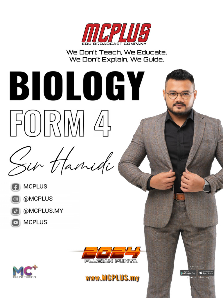 CHP 2 F4 Bio 2024 - Hamidi Yusoff | PDF | Cell (Biology) | Cell Nucleus