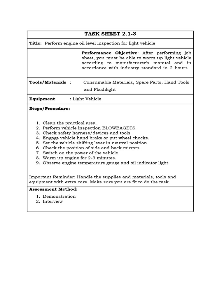 07K Job Sheet 1 | PDF | Technology & Engineering